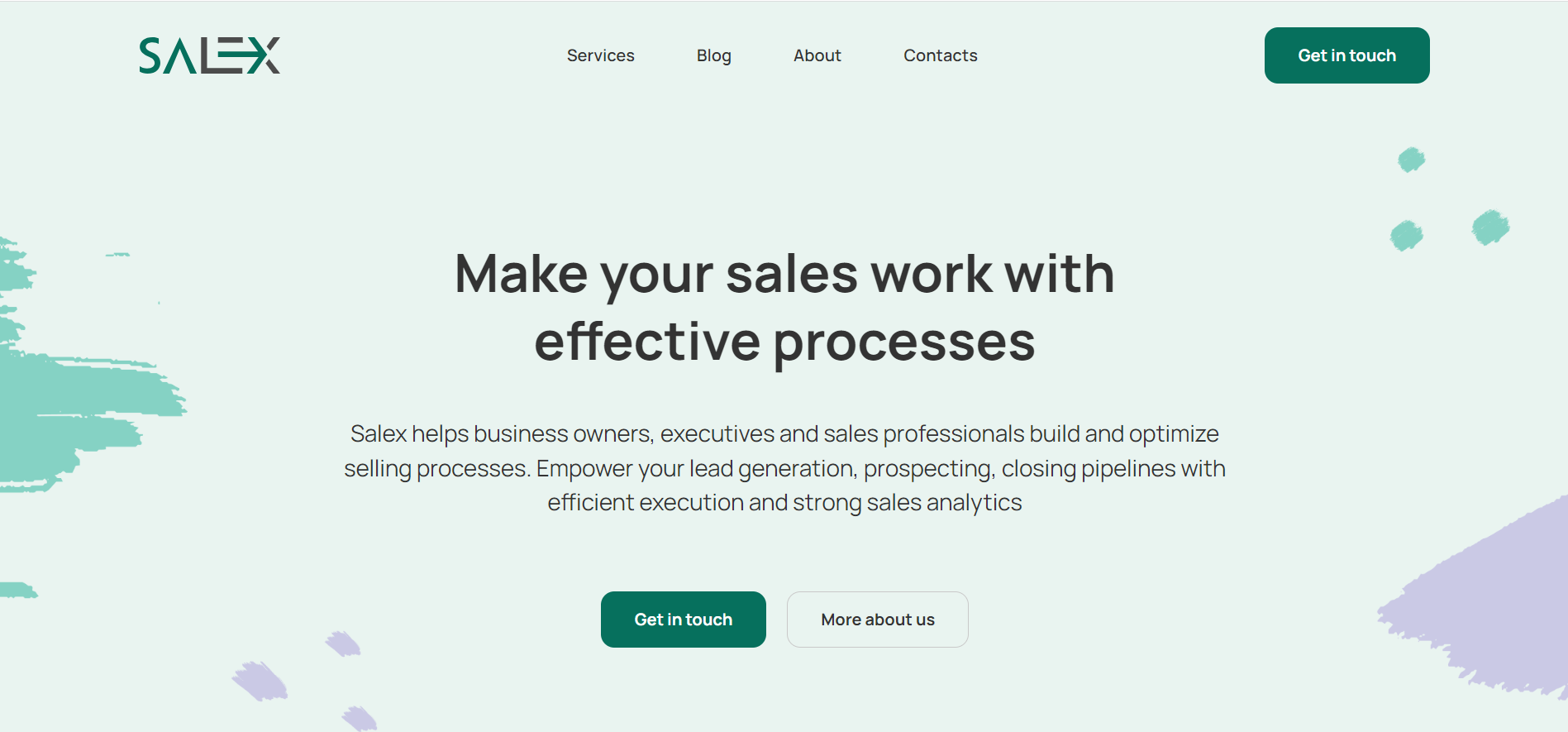 Make your sales work with effective processes - SALEX